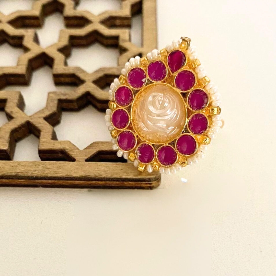 Gulaab moti ring – Label By Param